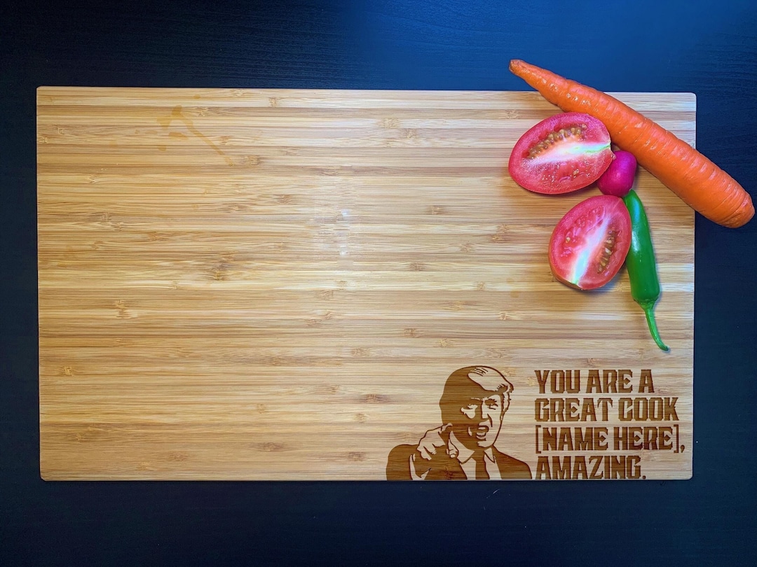 Donald Trump Gift - Trump Cutting Board, Cheese Board, Funny Gifts ...