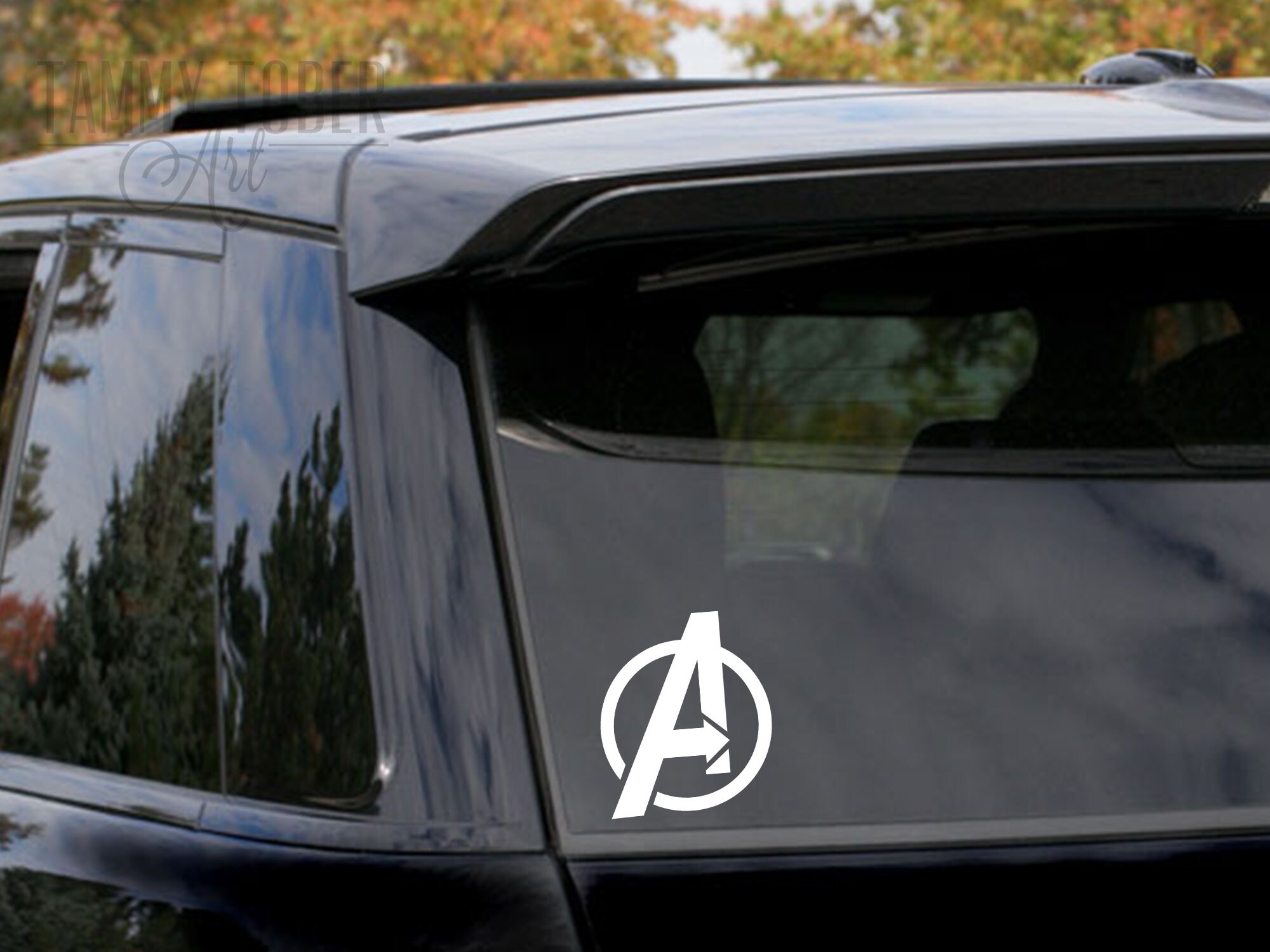 Avengers A Vinyl Symbol Logo Sign Decal Sticker for Computer, Laptop ...