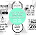 6 Kjv Scripture Inspired SVG JPEG PNG Pdf Clip Art Downloadable Clipart ...