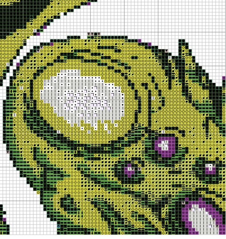DOWNLOAD Cthulhu and His Rising Star Cross Stitch | Etsy