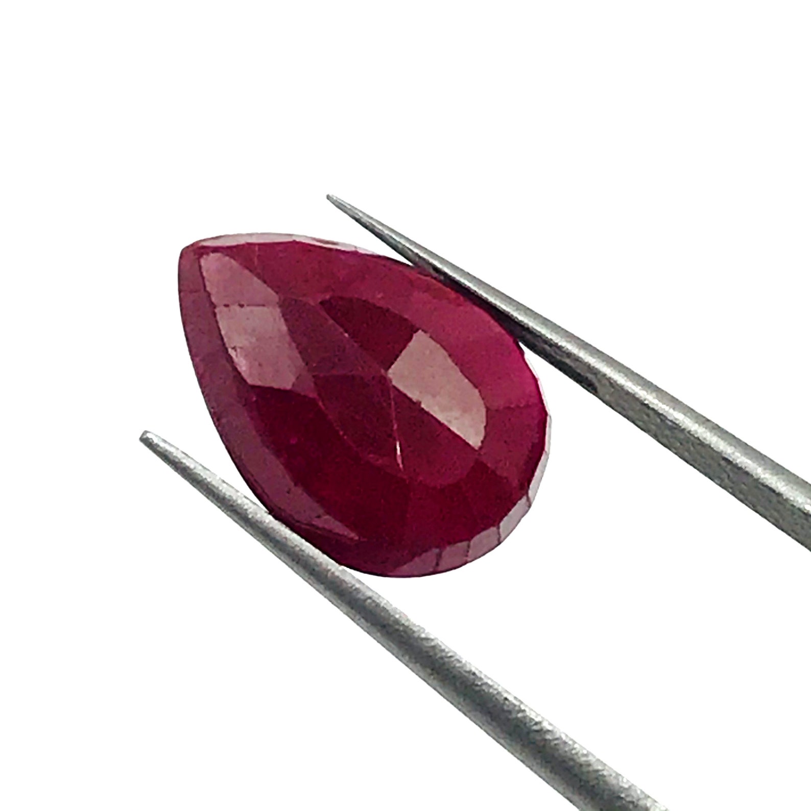 Natural Red Ruby Stone for sale faceted stone certified | Etsy