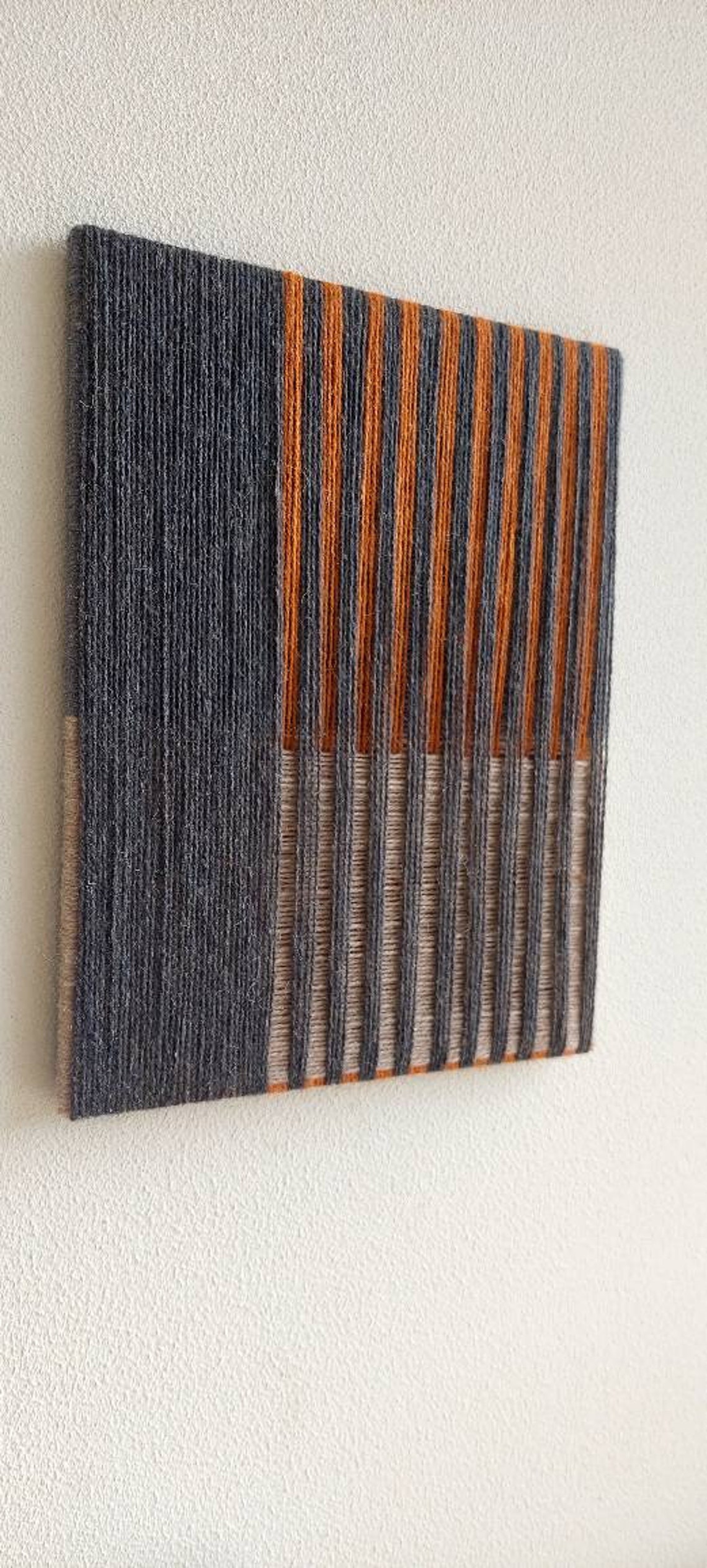 Modern Wall Hanging/handmade Deco/textile Decoration/homedecor/ - Etsy