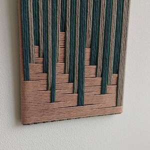 Modern Wall Hanging/textile Wall Art Framed/modern Textile/home ...
