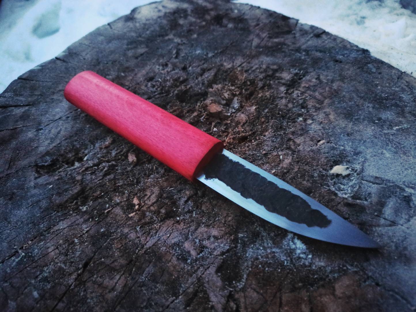 Geschmiedet im Feuer Yakutian Messer Jakut Bushcraft | Etsy