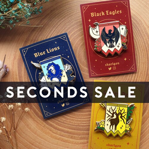 Fire Emblem Three Houses Crest Enamel Pins - Etsy