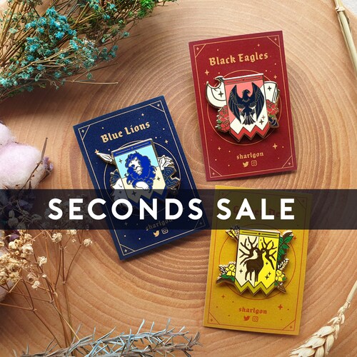 Fire Emblem Three Houses Crest Enamel Pins - Etsy