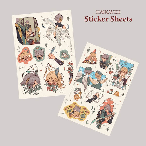Genshin Haikaveh Sticker - Etsy