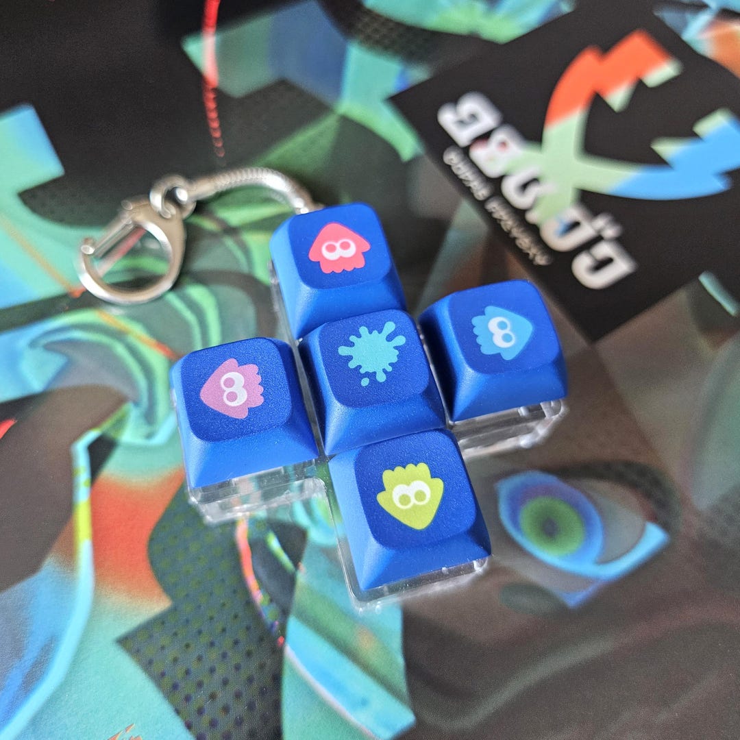 Charm para tecla del pad direccional de Splatoon Squid - Etsy España