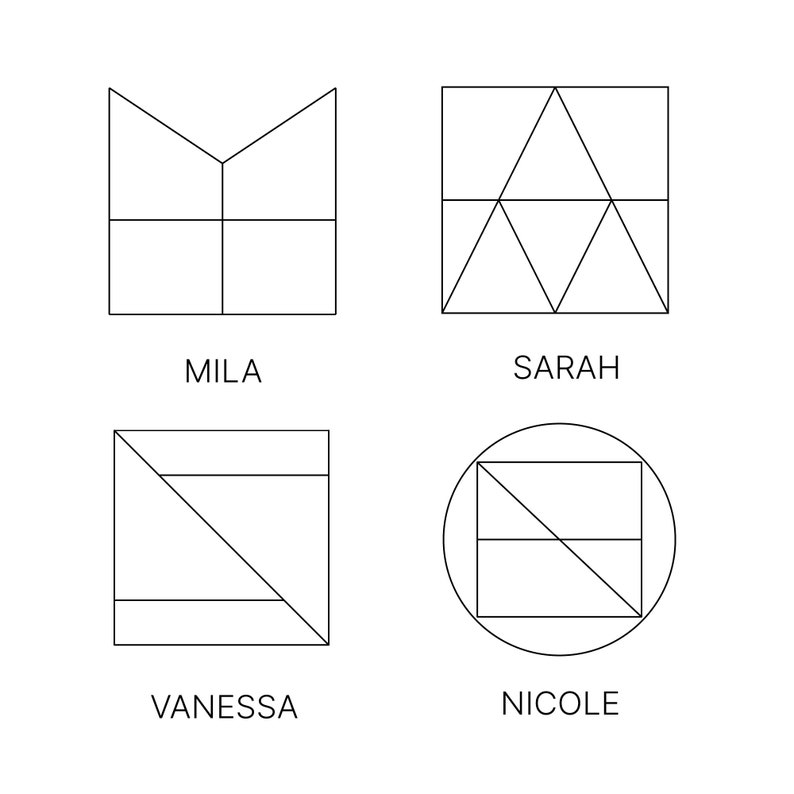 Custom Tattoo, Name Character Design, Modern Minimalist Tattoo, Easter ...