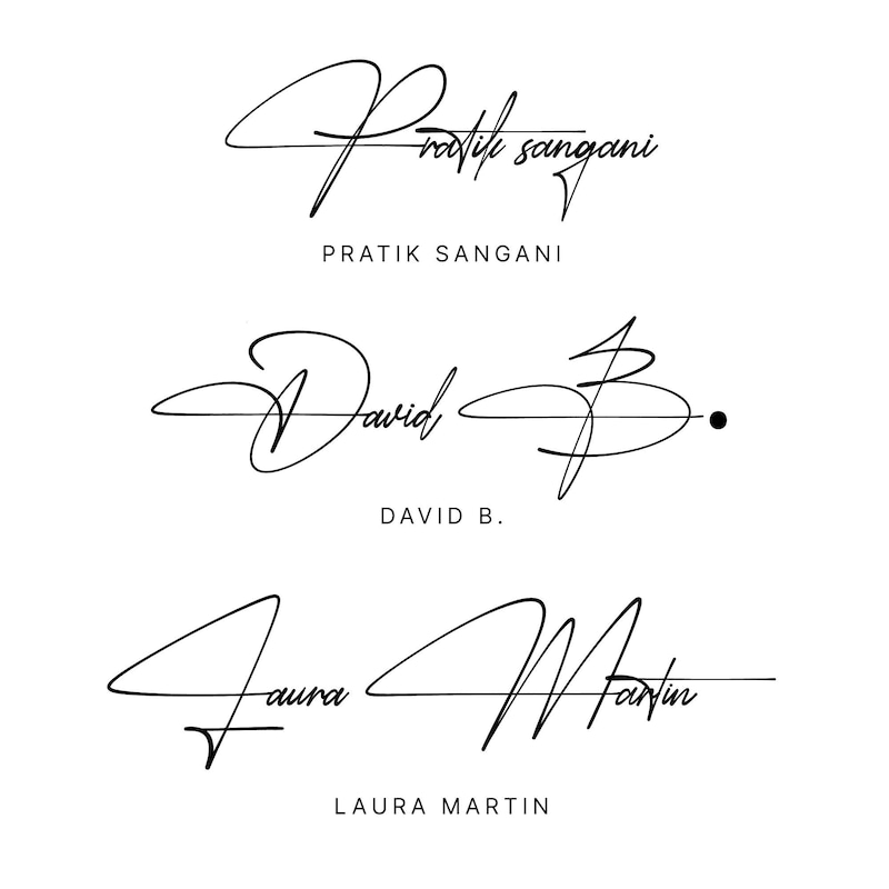 The Signatures - Etsy UK