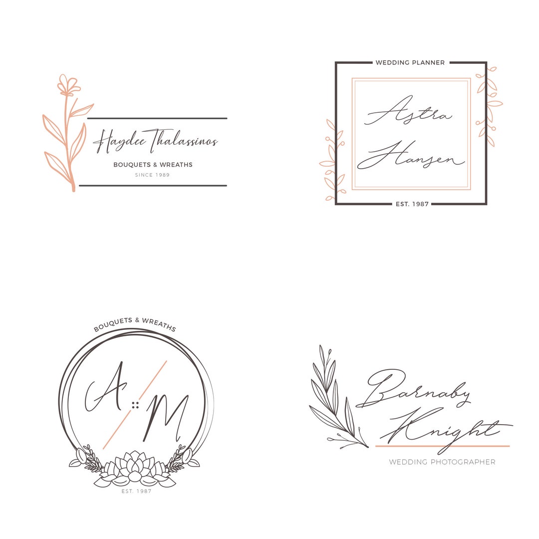 Discover Stunning Premade Logo Designs Ready-to-use Logo - Etsy