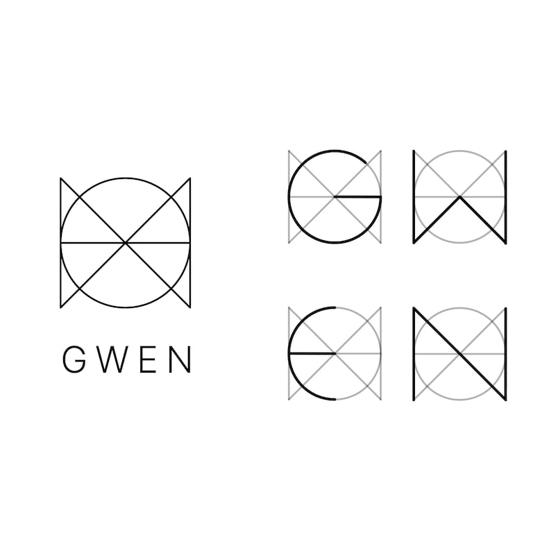 Custom Name Logo, Couples Monogram Tattoo Design, Hexagon Name Logo ...