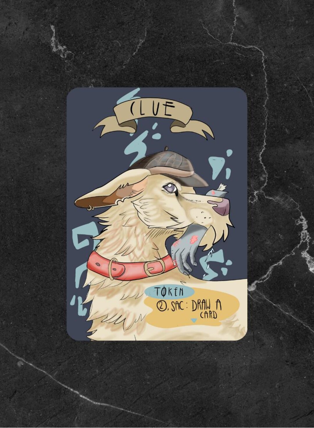 Clue Token // MTG - Etsy