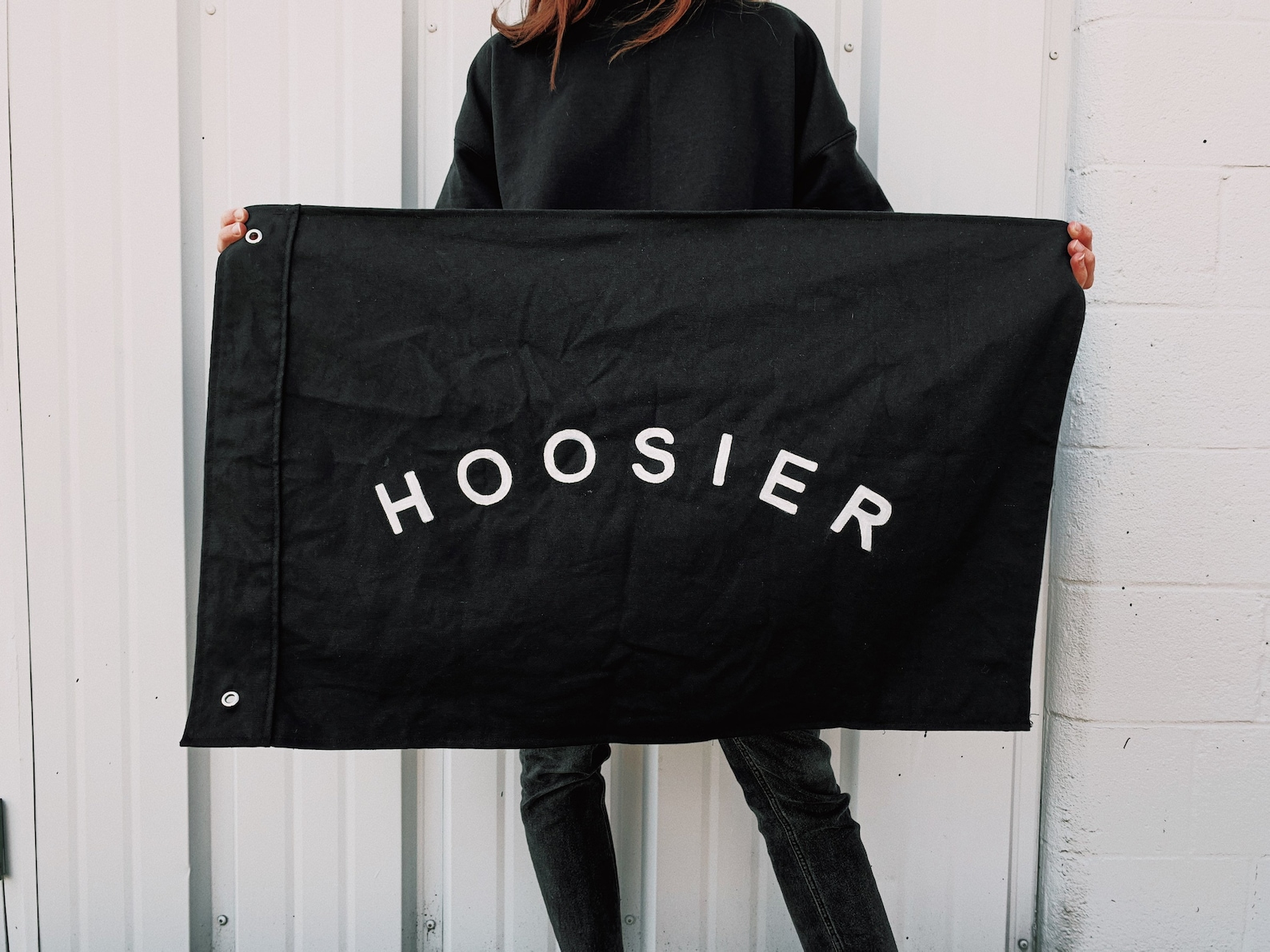 Custom Classic Flag - Hand Painted - Cotton Canvas - Vintage - Wall ...
