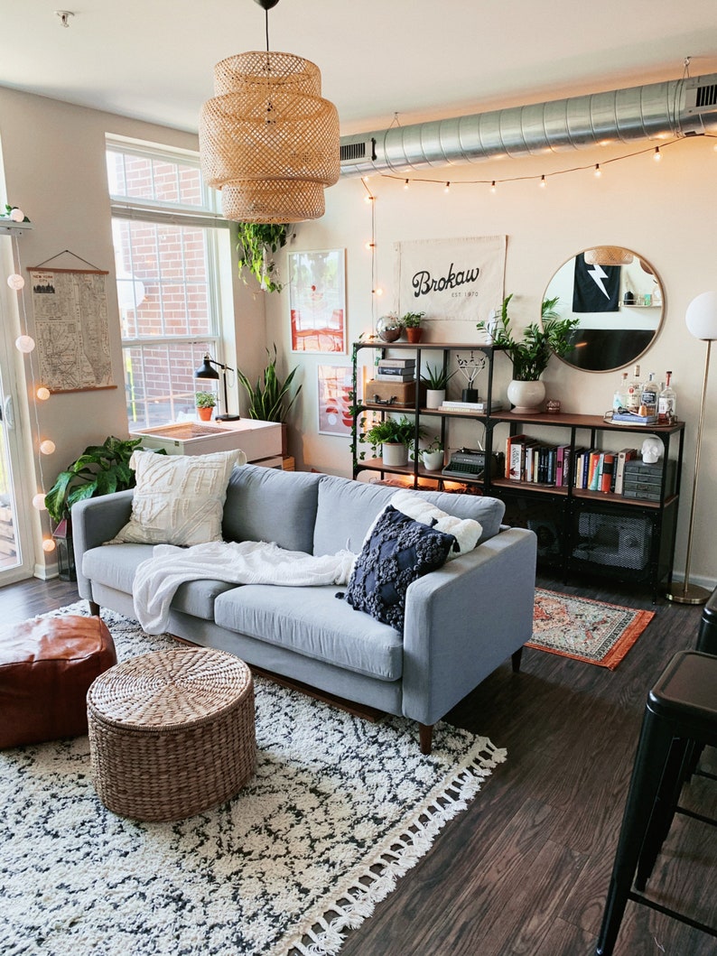 Custom Script Flag Hand Painted Cotton Canvas Vintage | Etsy