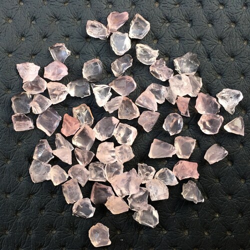 50 Pieces Pink Rough 4-6 MM Gems Natural Pink Sapphire | Etsy