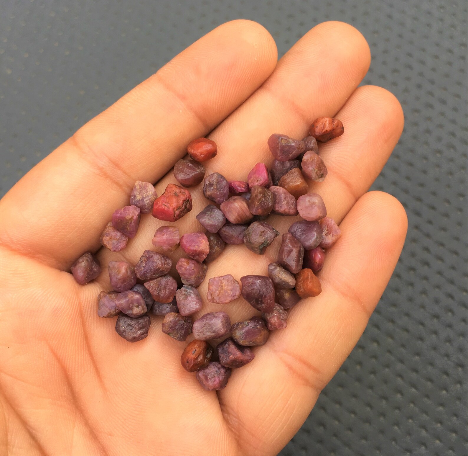 Red Natural Rough Gemstone Size 4-6 MM Natural Red Ruby | Etsy