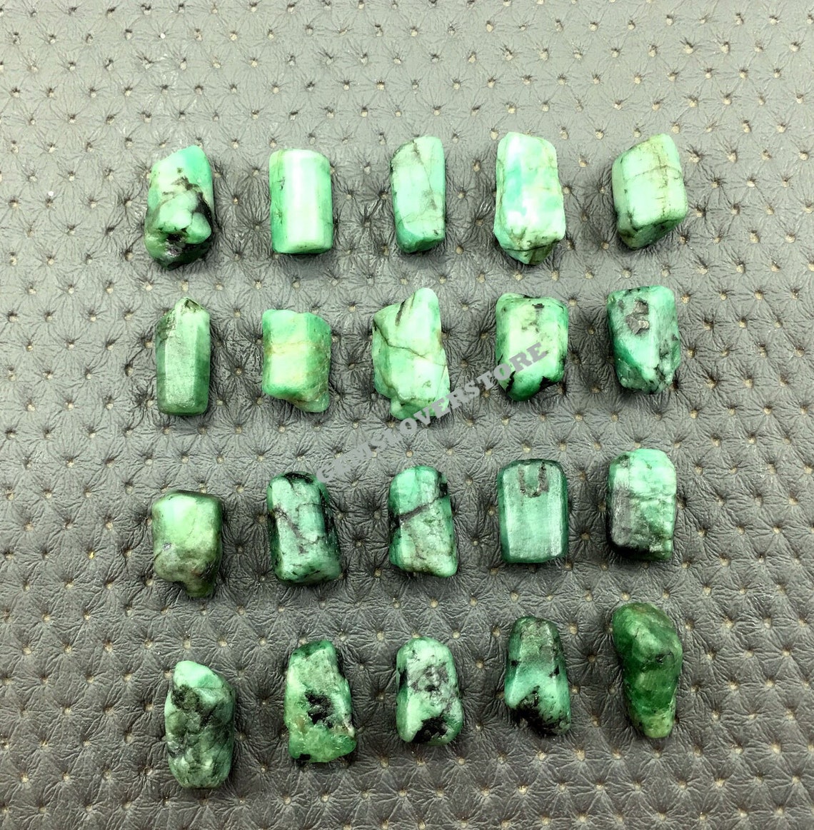 10 Pieces Emerald 9x16-12x20 MM Raw Unpolished Emerald Raw - Etsy