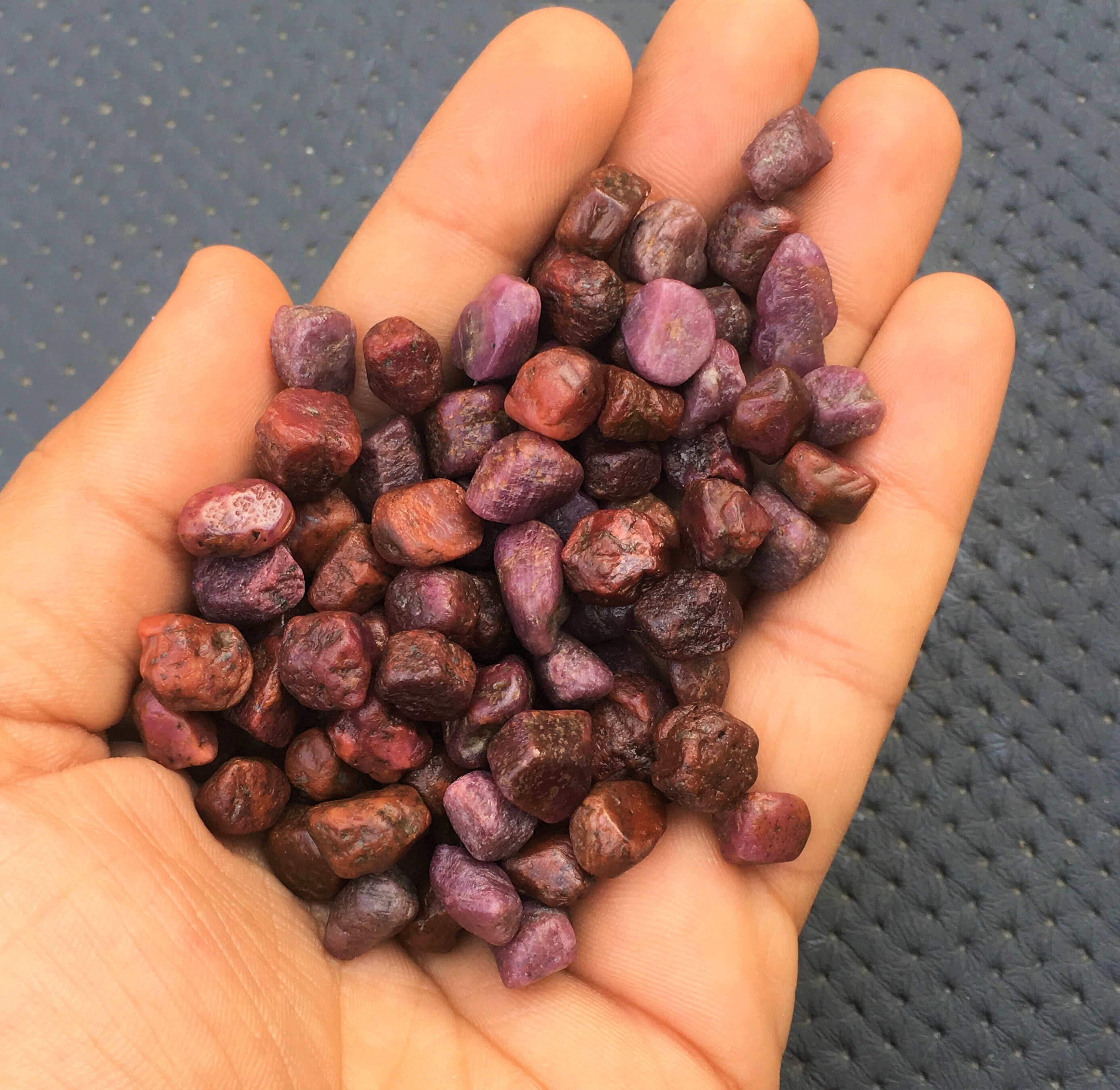 Natural Red Ruby Gemstone Size 8-10 MM Ruby Rough50 Pieces | Etsy