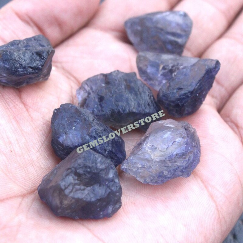 Iolite Stone - Etsy