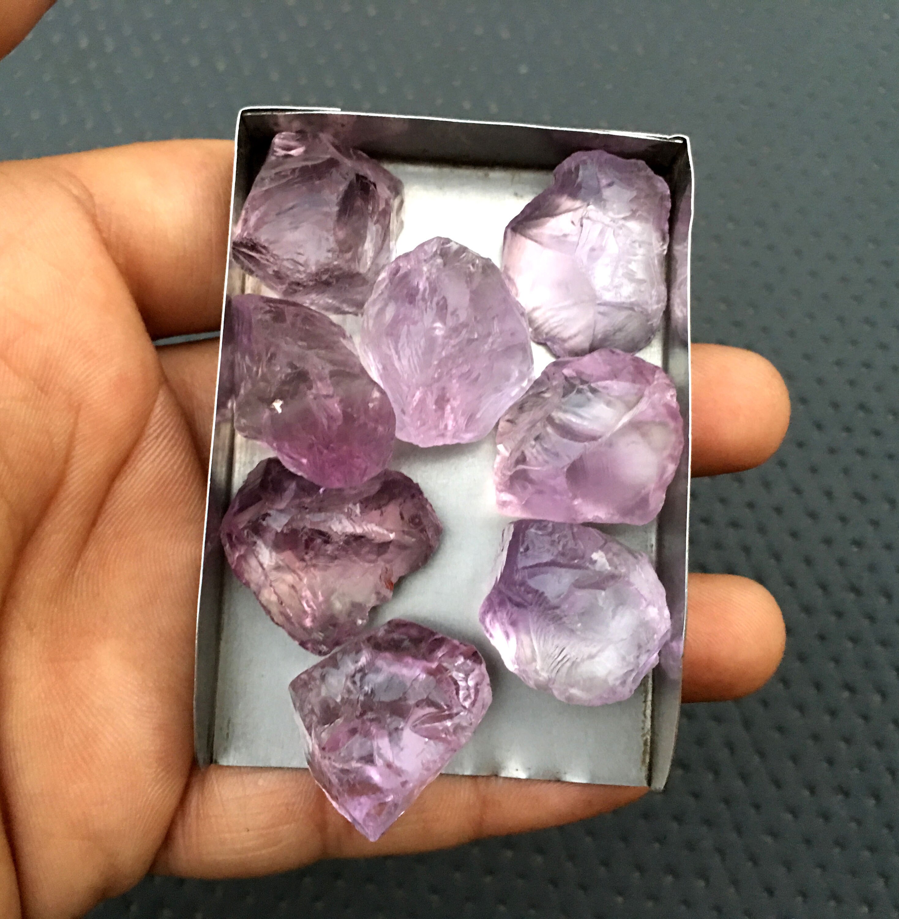 5 Pieces Natural Rawsize 20-30 MM Pink Amethyst - Etsy