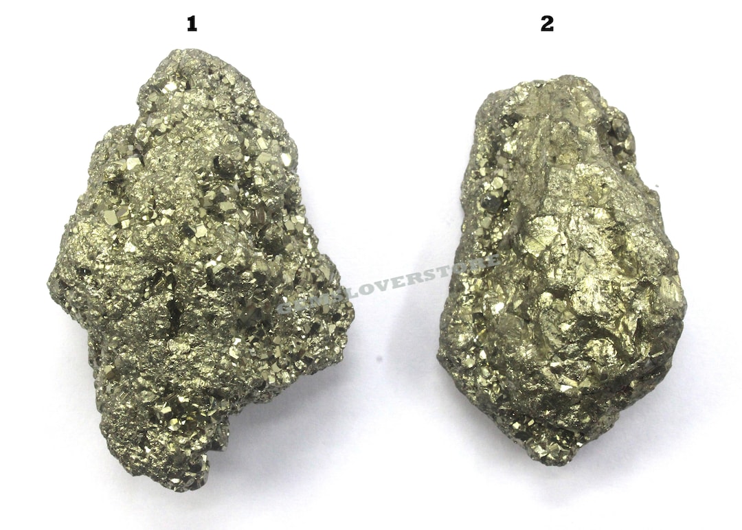 Amazing Rough Crystal Genuine Natural Pyrite Druzy Gemstone Crystal ...