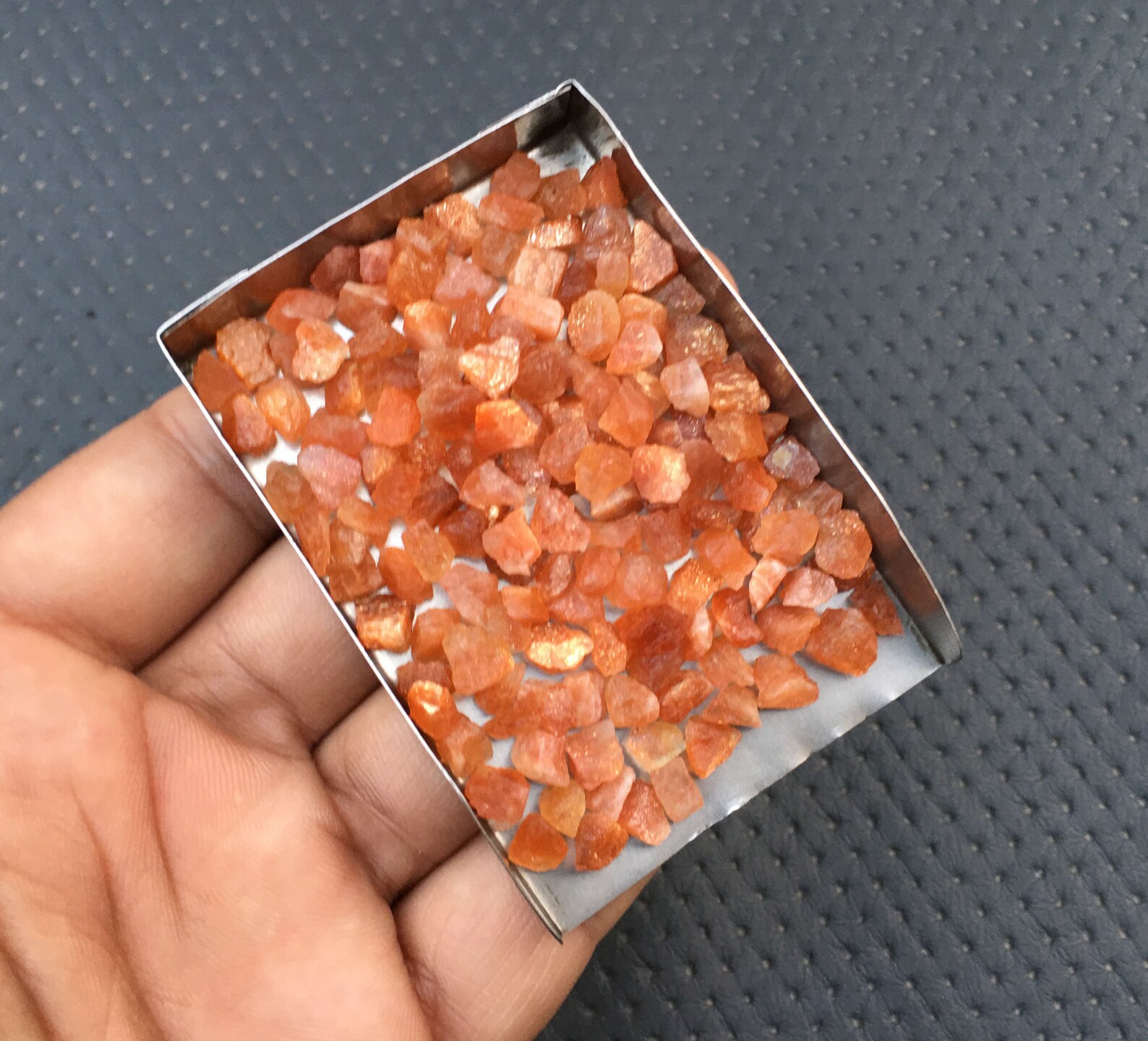 50 Pieces Natural Sunstonesize 4-6 MM Natural Sparkle | Etsy