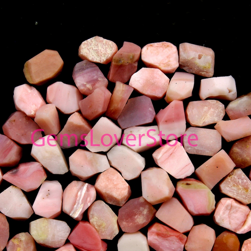 Rough Pink Opal - Etsy