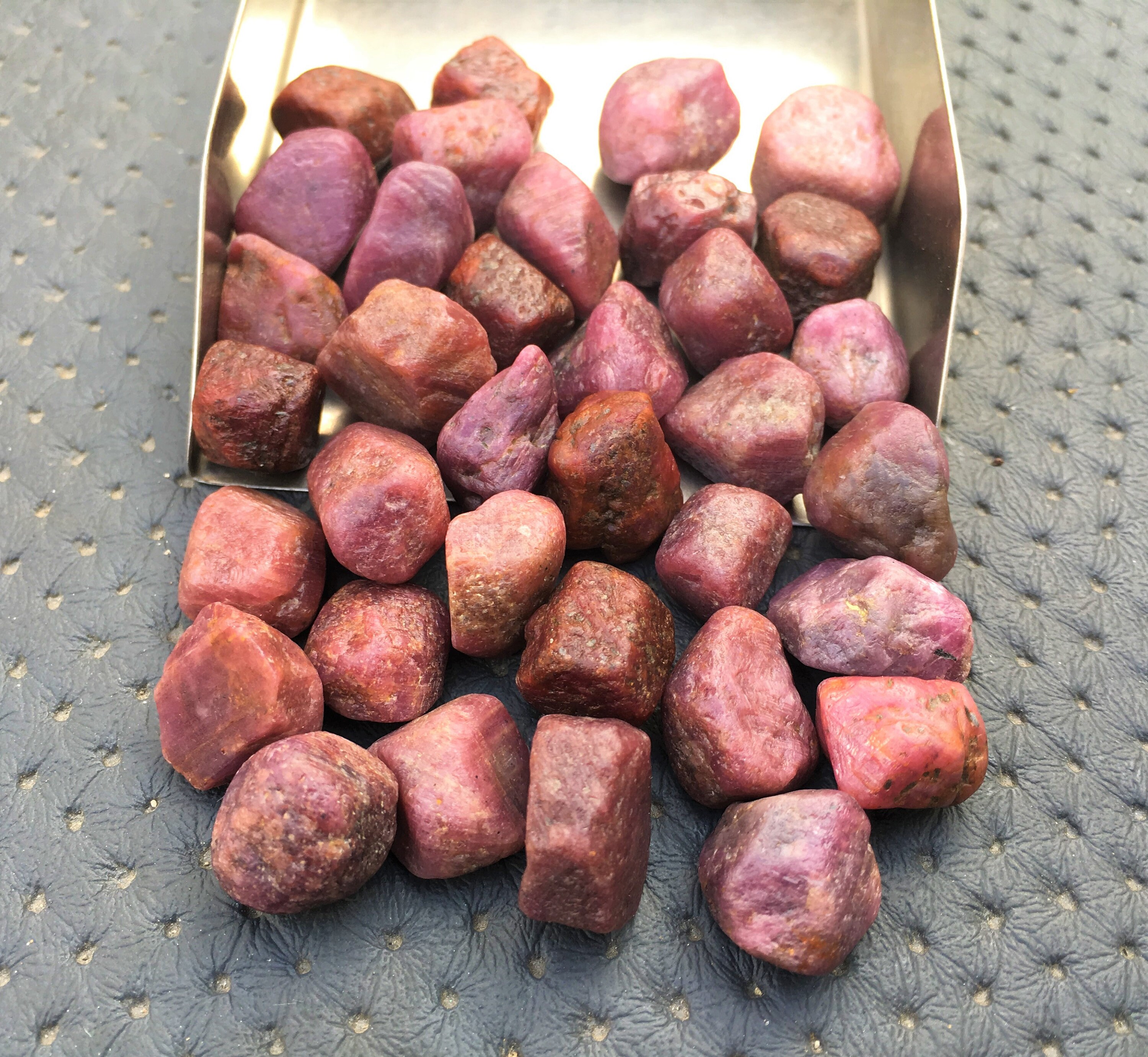 20 Pieces Natural Red Ruby Gemstone Size 12-14 MM Ruby Rough | Etsy