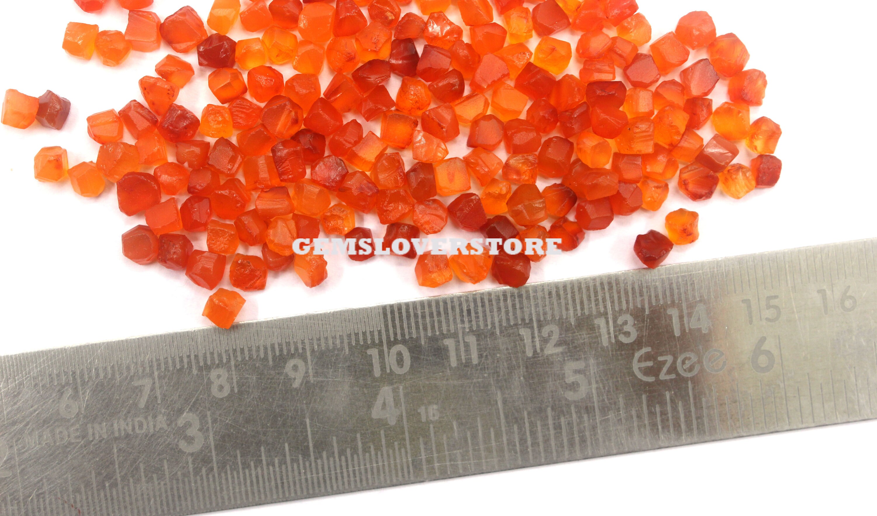 50 Pieces Orange Gemstone Rough 2-4 MM Raw Natural Carnelian | Etsy