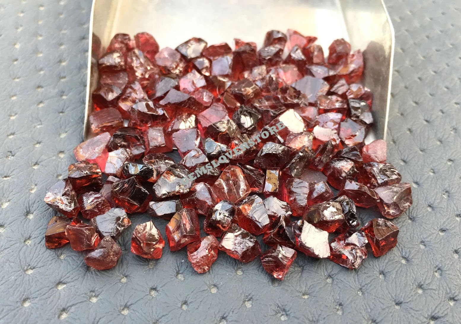 50 Piece Garnet Roughsize 4-6 MM Gemstone Roughnatural Red - Etsy