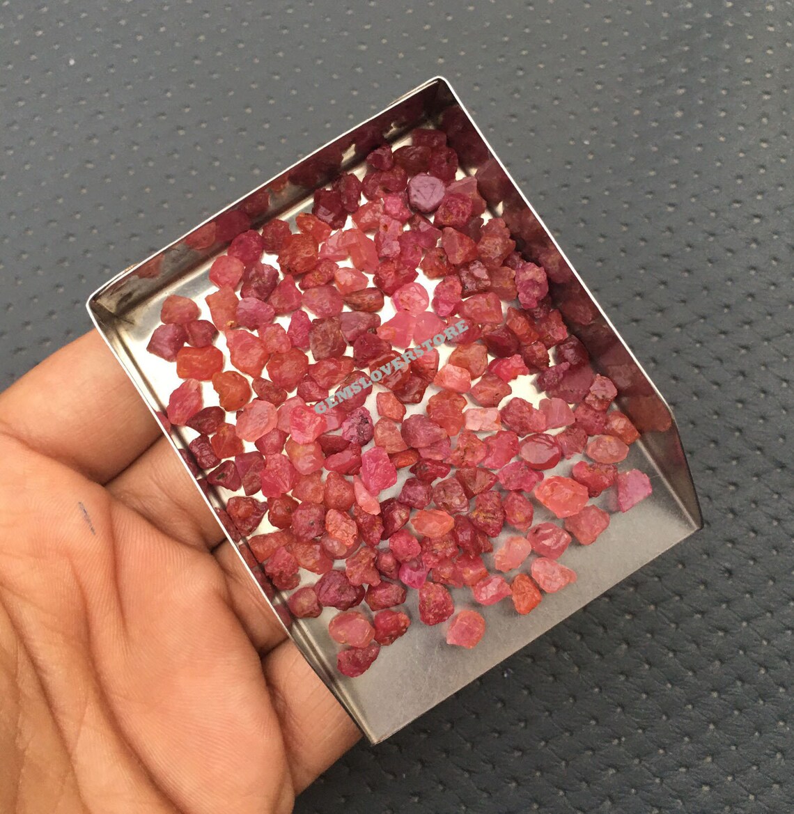 50 Pieces Pink Rough 4-6 MM Gems Natural Pink Sapphire - Etsy