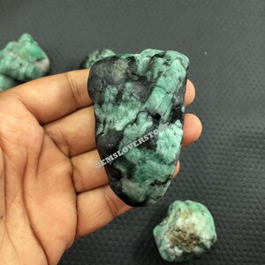 1 Piece Specimen Emerald 40-50 MM Raw,untreated Natural Green Emerald ...