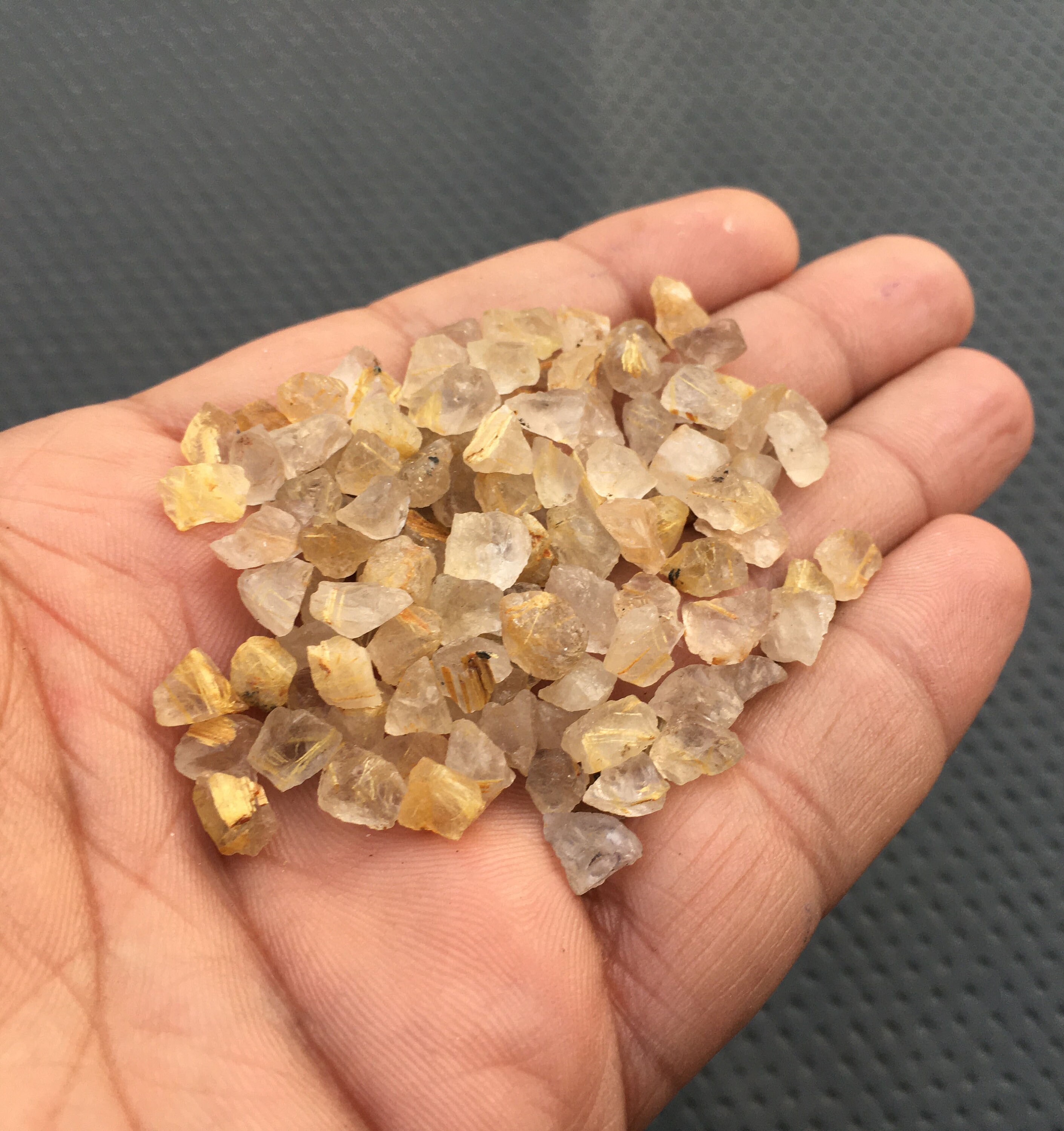 50 Pieces Natural Rough Size 4-6 MM Golden Rutile Rough - Etsy