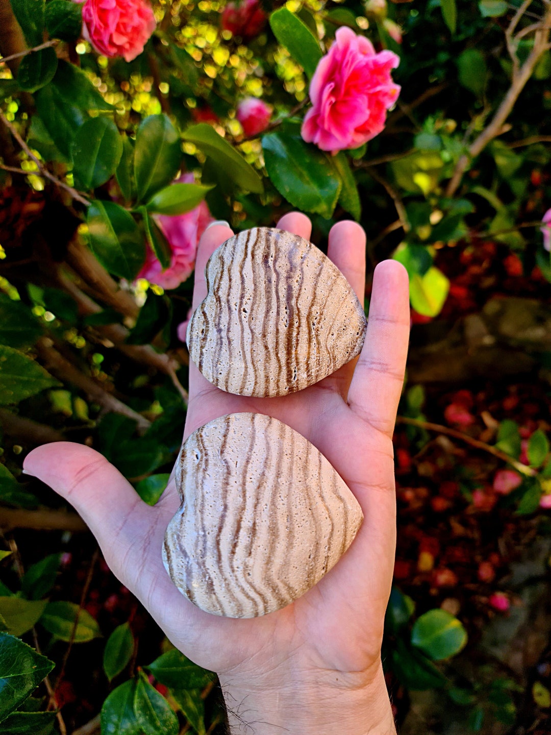 Chocolate Calcite Heart Coffee Calcite/brown Aragonite From - Etsy