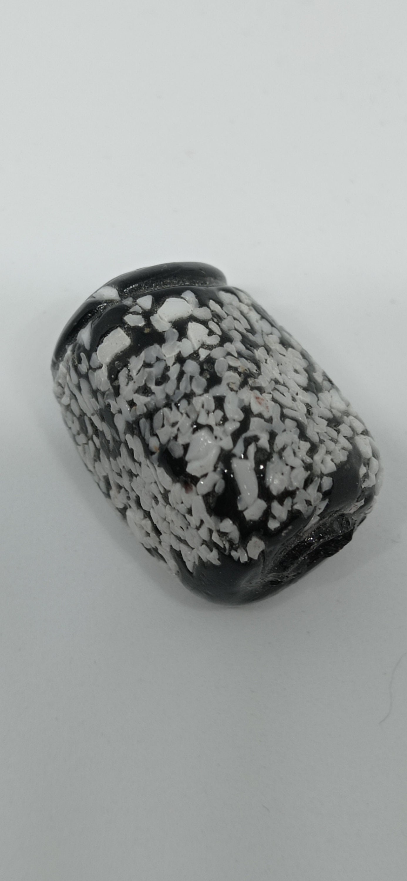 Large Triangle Shaped Pearl in Black Enamel 1.5cm Wide 2.2cm Long - Etsy