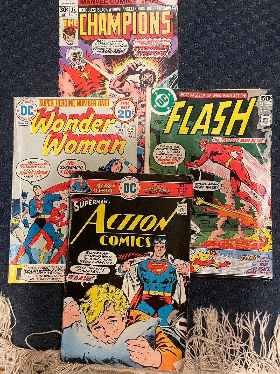 Superhero 60s, 70s, 80s Comic Book Lots, 25 Comic Books - Etsy