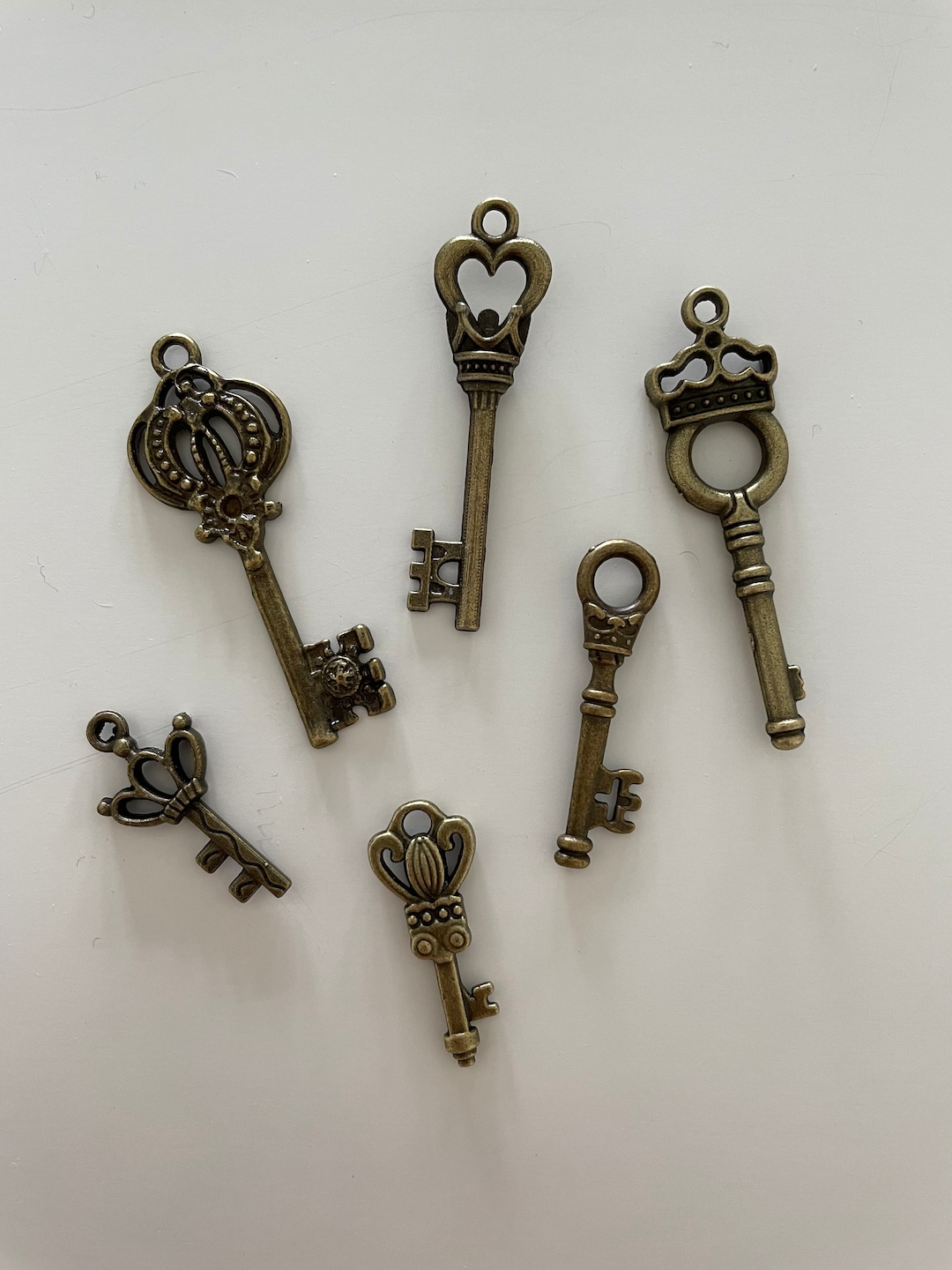Royal Keys (set of 6) - Etsy
