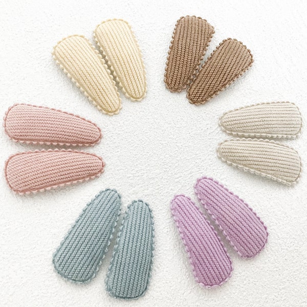 Fabric Bow Clip - Etsy