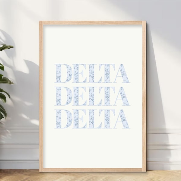 Tri Delta - Etsy