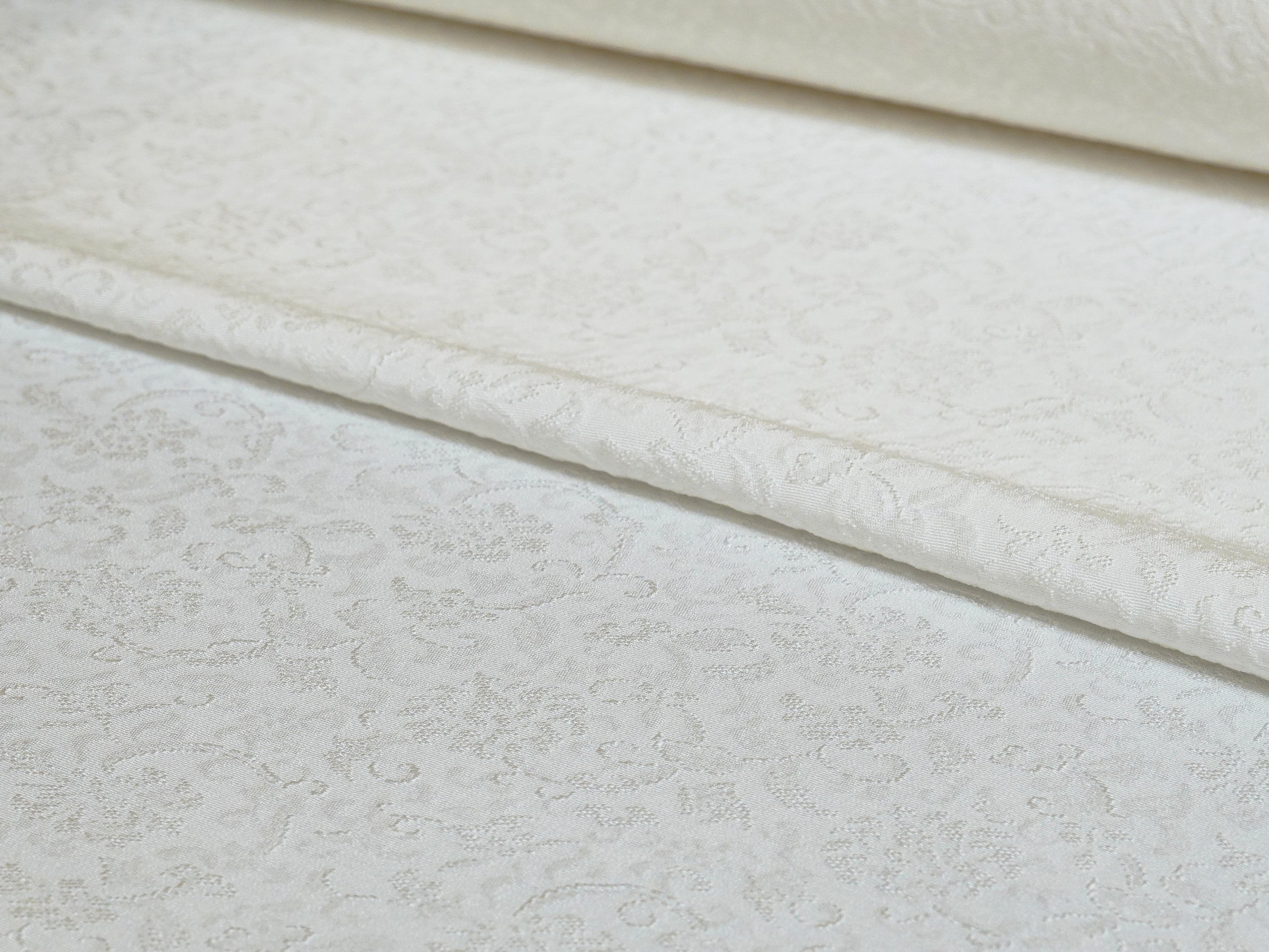 Crepe de seda blanco Tango Chirimen Karakusa PERNO - Etsy España