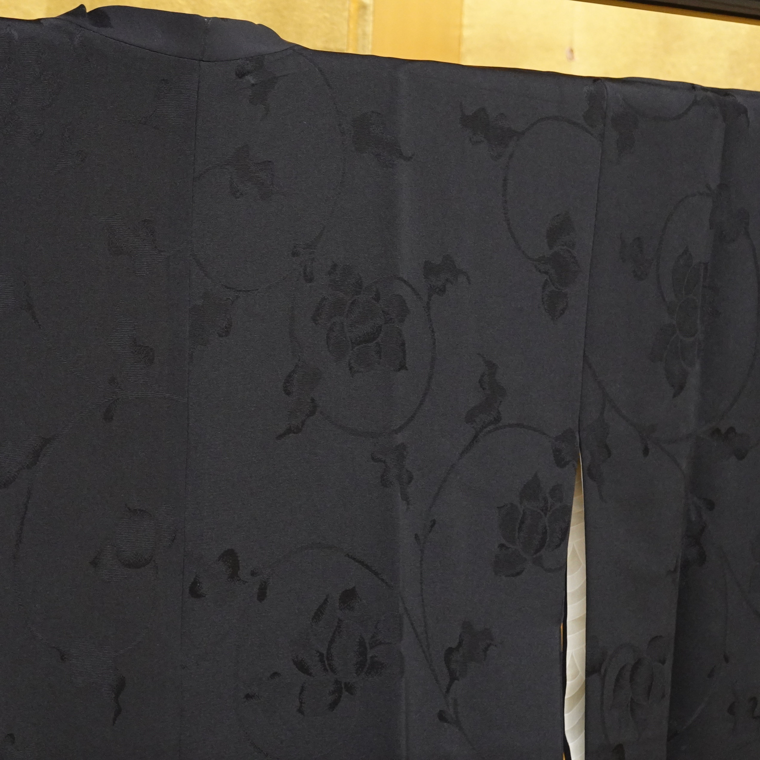 Vintage Black Michiyuki Haori Kimono, Japanese Antique Kimono - Etsy