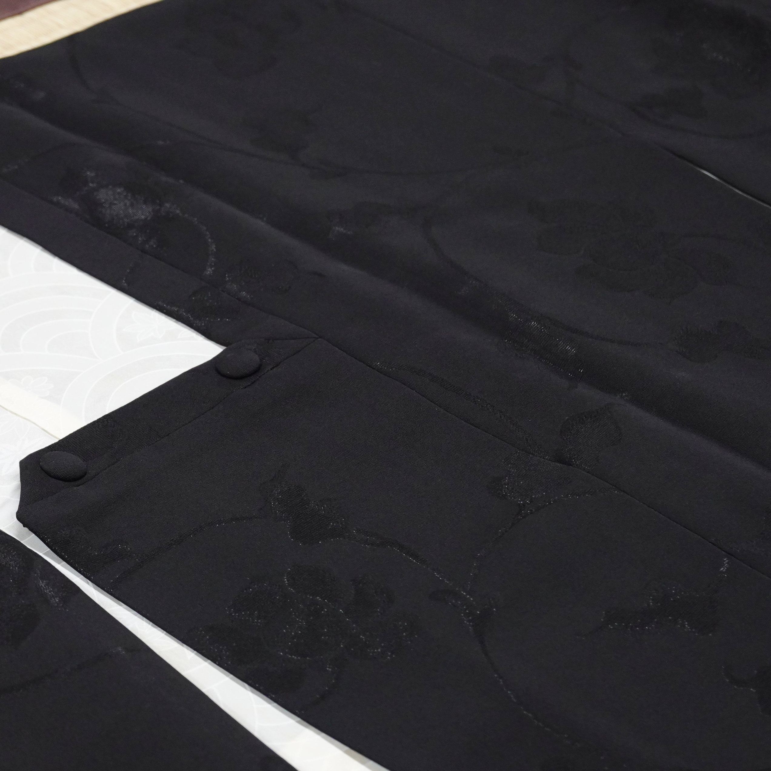 Vintage Black Michiyuki Haori Kimono, Japanese Antique Kimono - Etsy