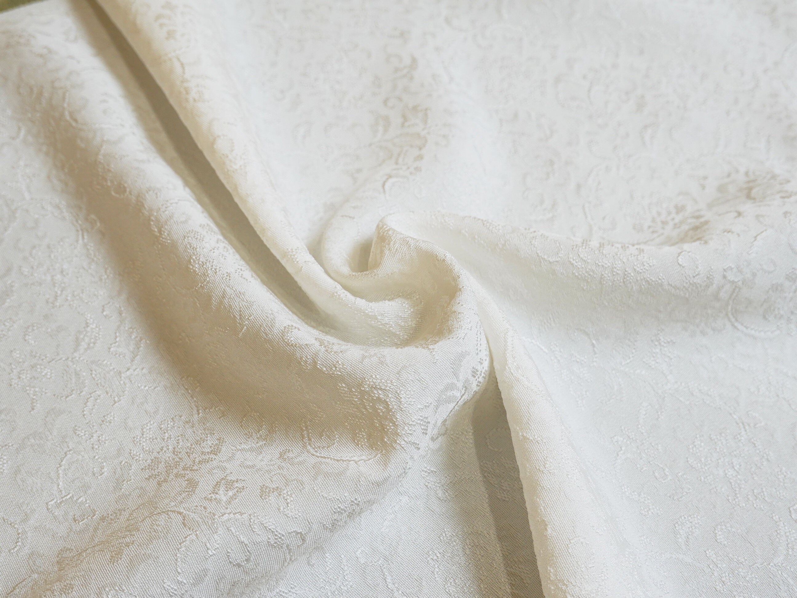 Crepe de seda blanco Tango Chirimen Karakusa PERNO - Etsy España