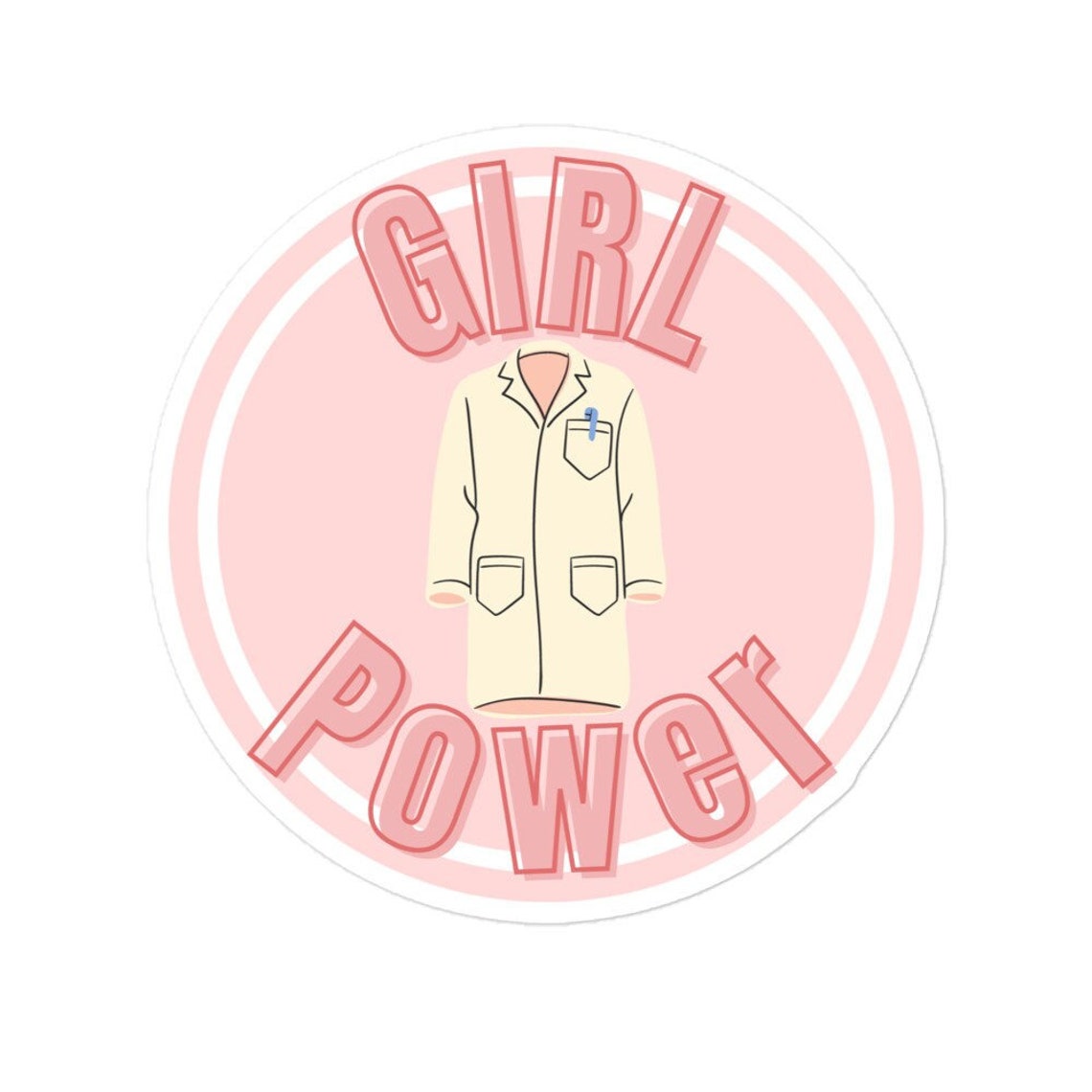 Women in Stem Sticker, Women in Science Sticker, Female Scientist ...