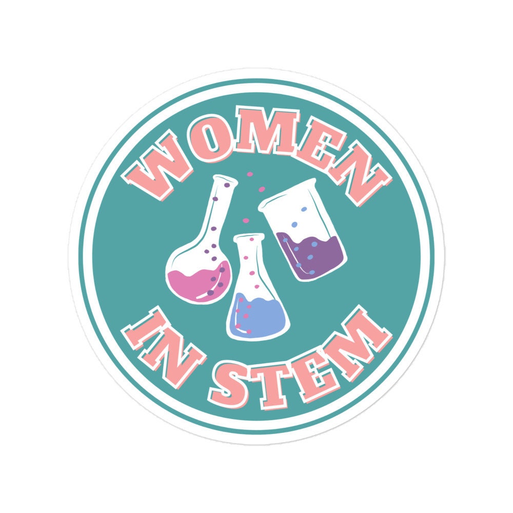 Women in Stem Sticker, Women in Science, Female Scientist Sticker ...
