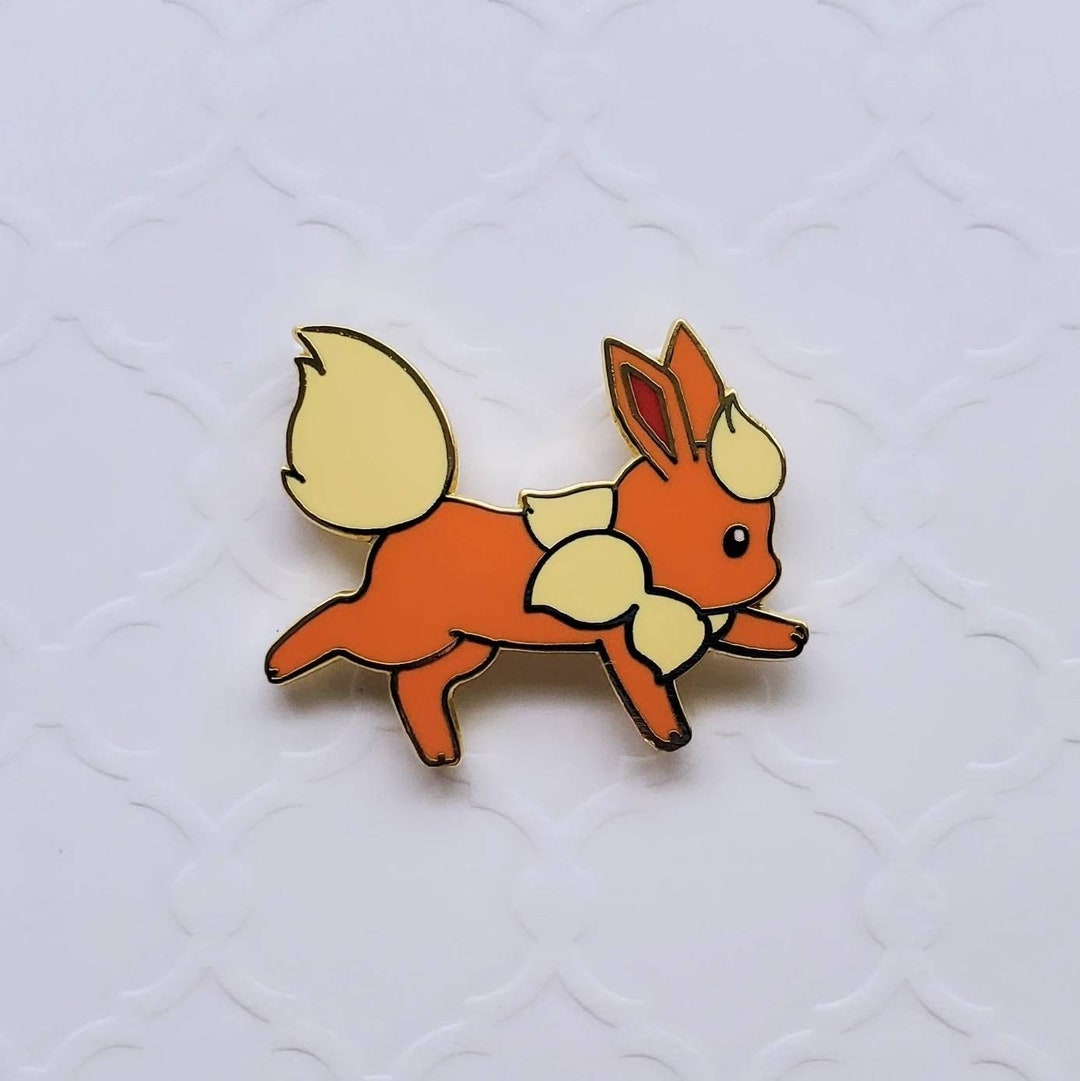 Mini Flareon Pin - Etsy