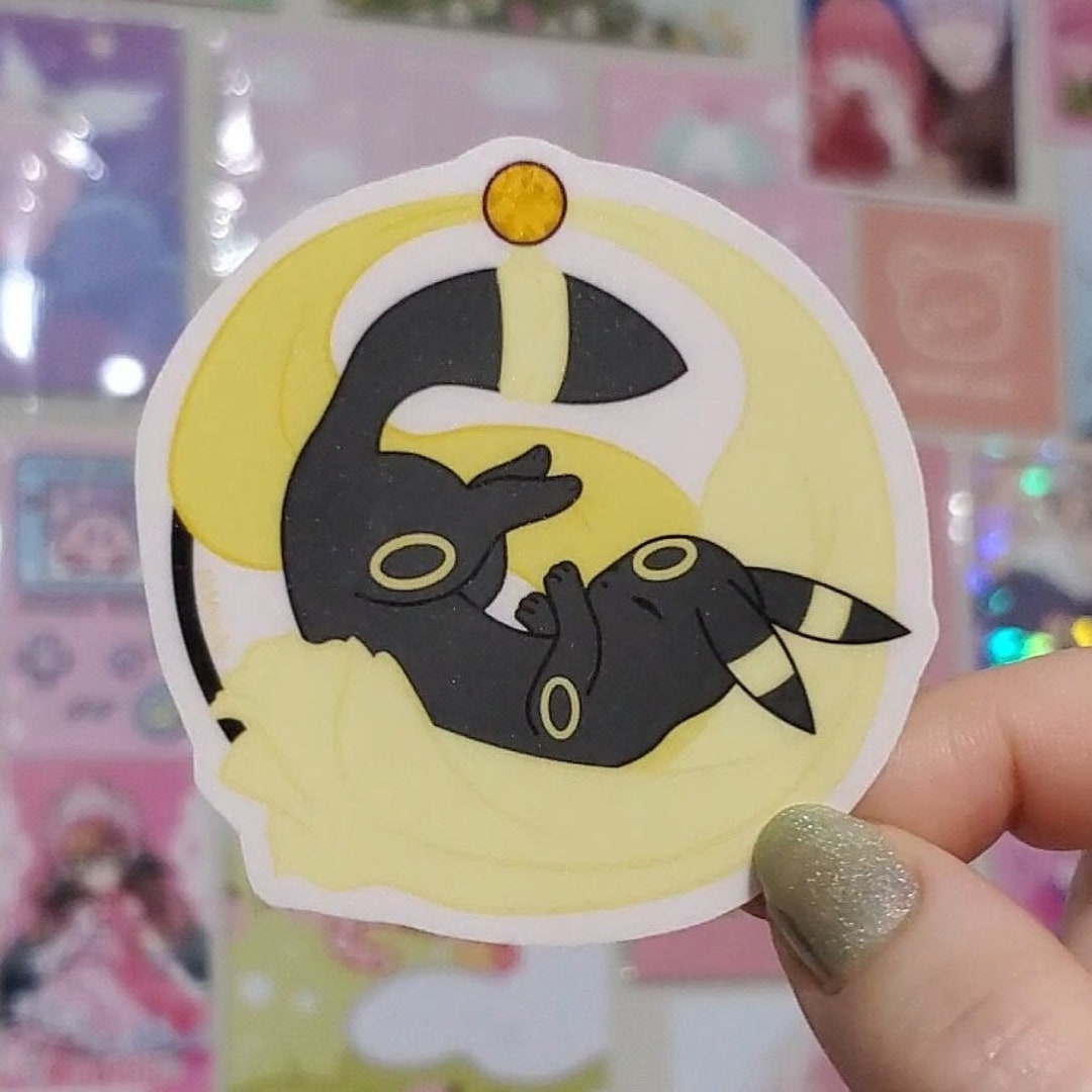 Umbreon Stickers | Stickers for Journaling | Cute Stationary | Kawaii ...