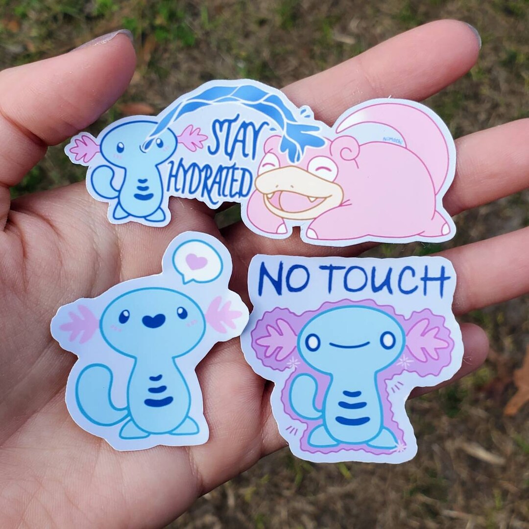 Wooper Sticker Pack - Etsy