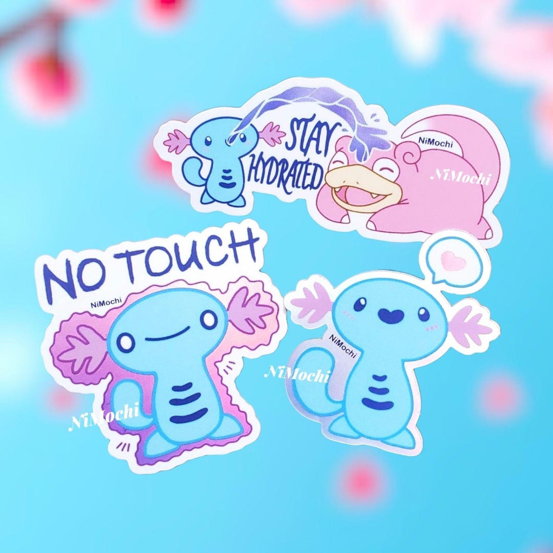 Wooper Sticker Pack - Etsy